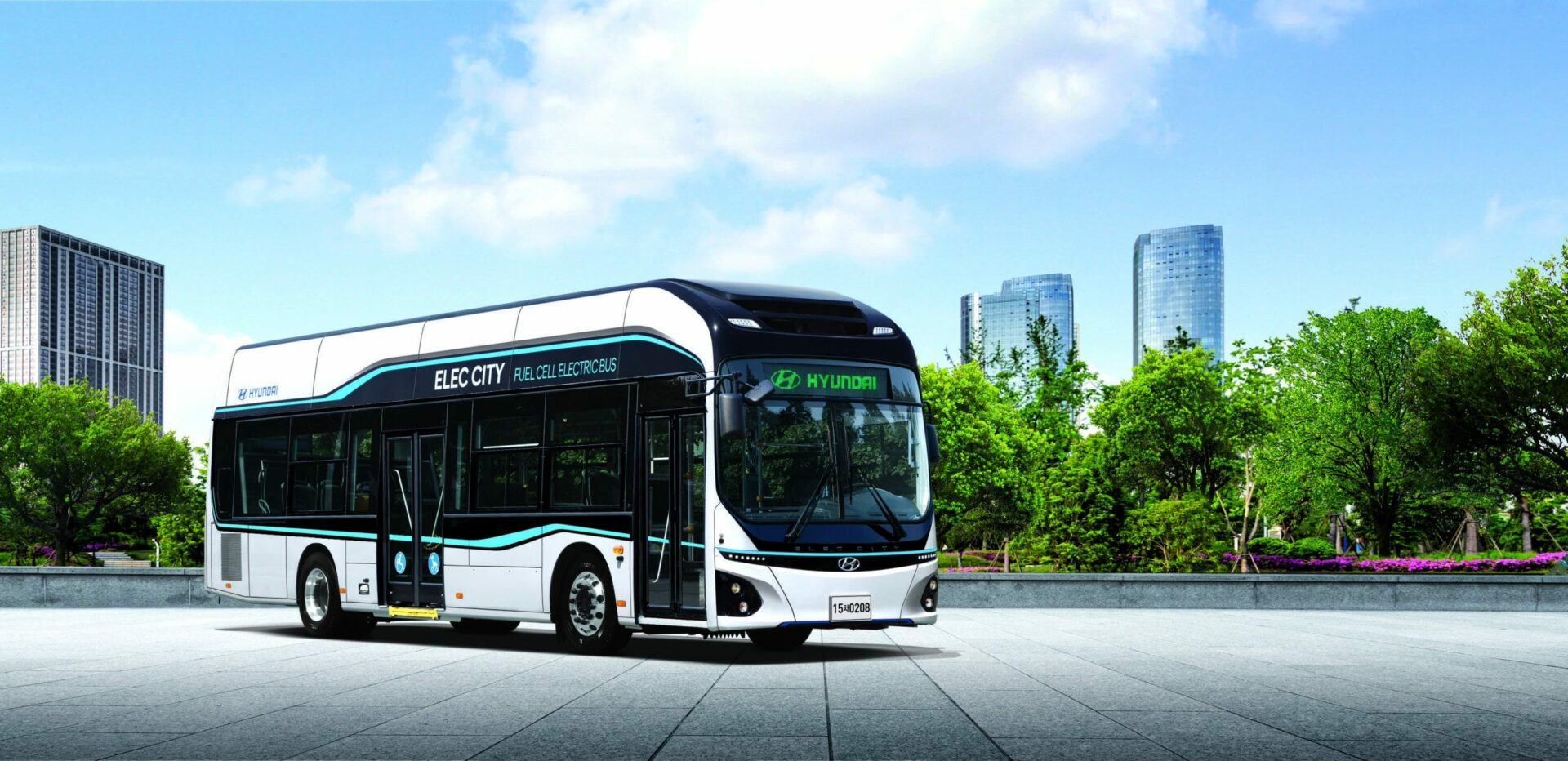 Hyundai ELEC CITY Fuel Cell Bus | ecarandbike